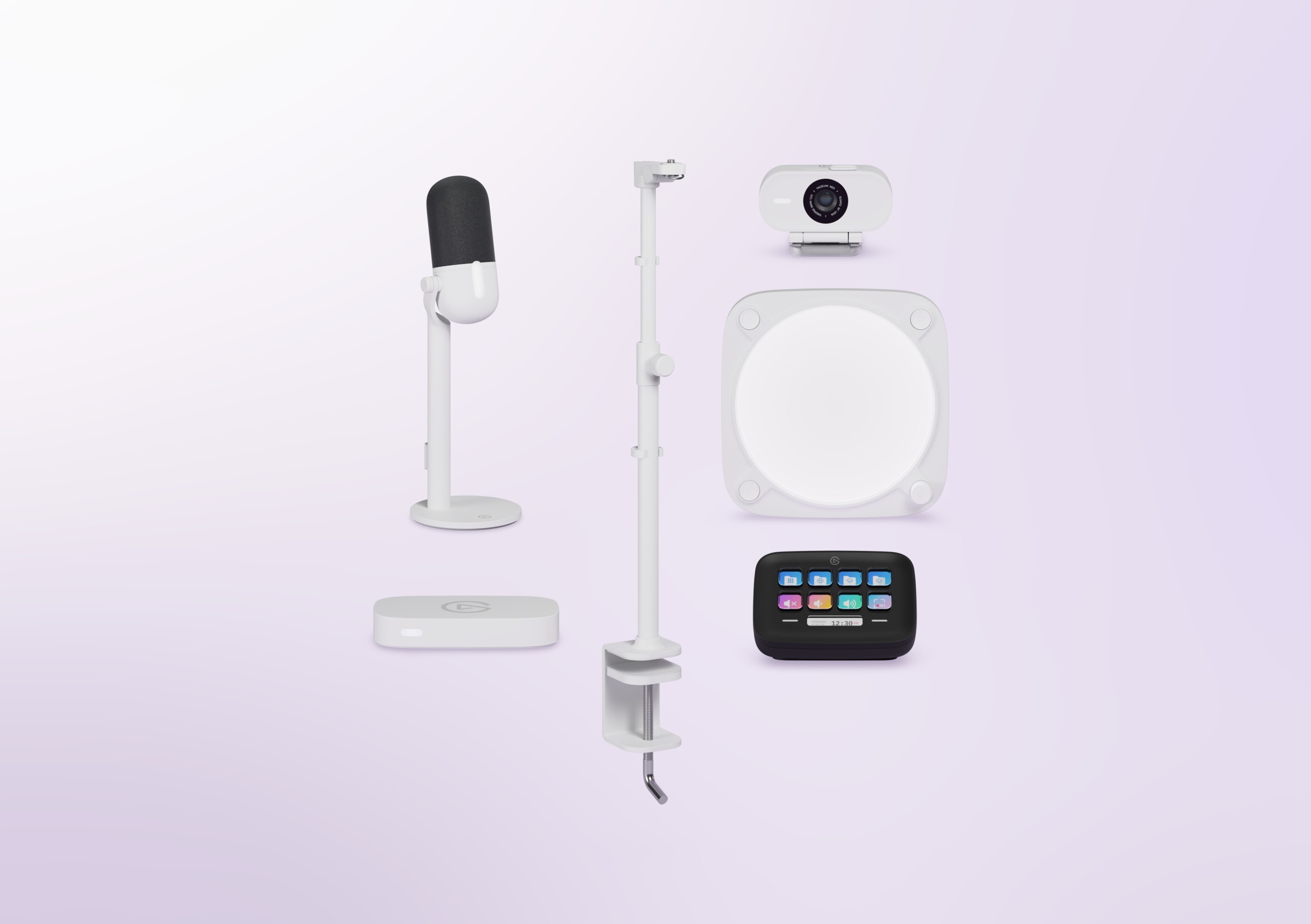 The Creator Bundle (Control - Black, Light - Clamp) | Elgato